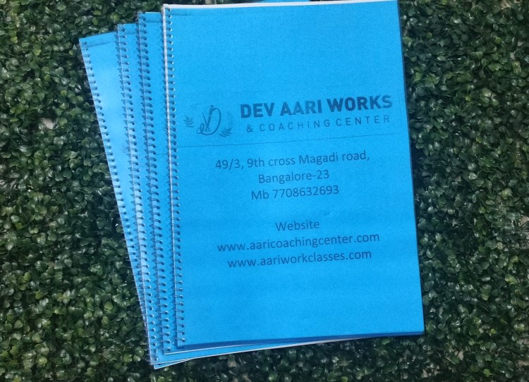 Aari sketch book – Dev Aari works and Coaching Center