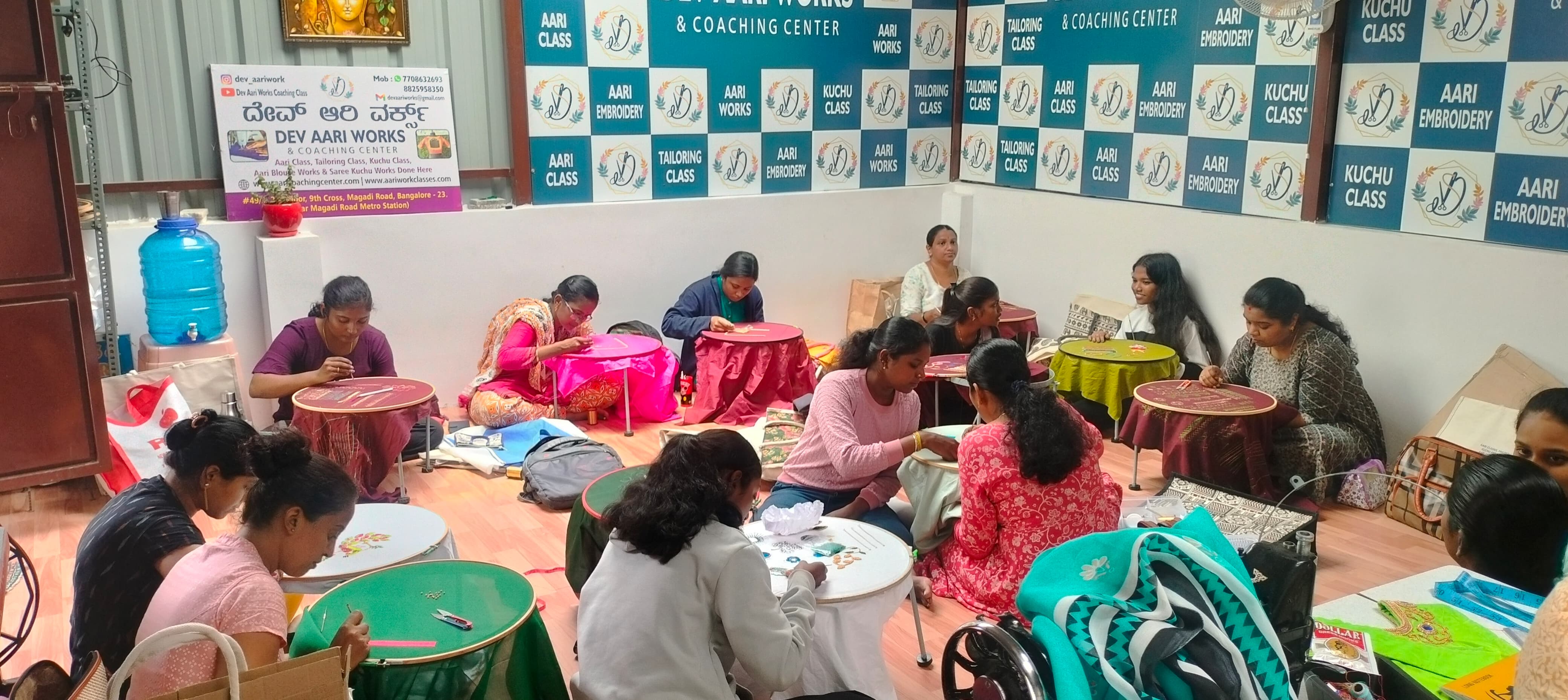 Aari class in Bangalore – Dev Aari works and Coaching Center