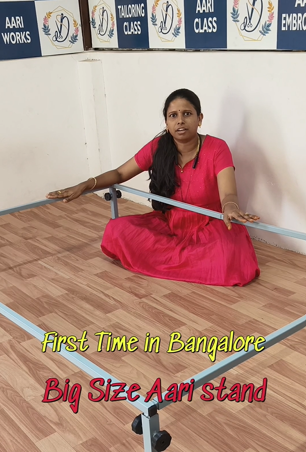 Adjustable Aari work stand from Aari akka – Dev Aari works and Coaching ...